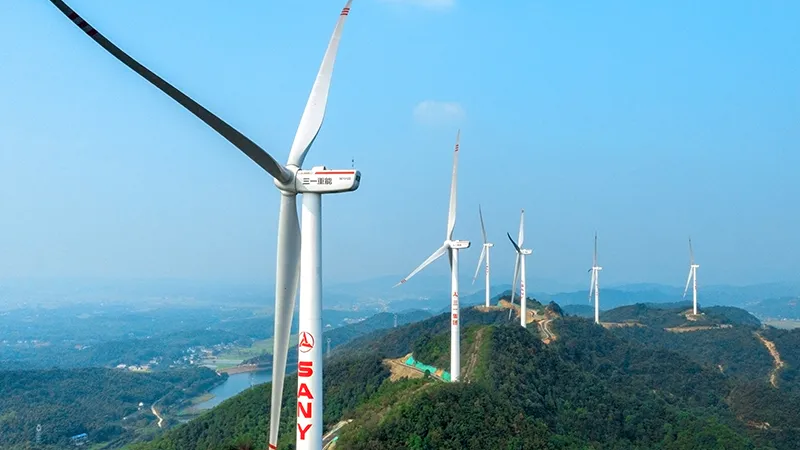 SANY представила самую мощную в мире ветротурбину